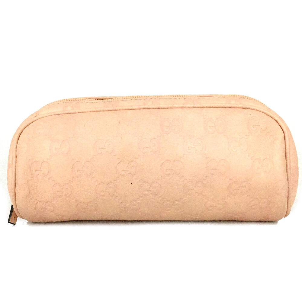 PRE-ORDER Gucci Guccissima Small Cosmetic Pouch Pink – melissalovesbags