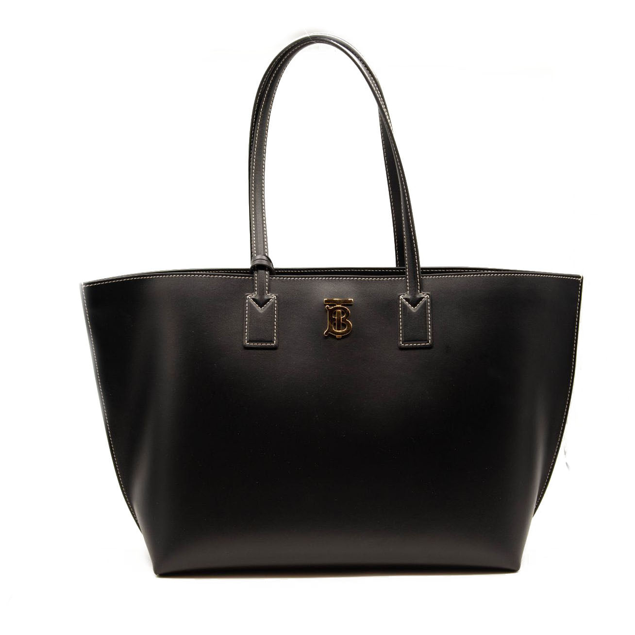 NEW Burburry Medium Soft TB Monogram Leather Tote – melissalovesbags