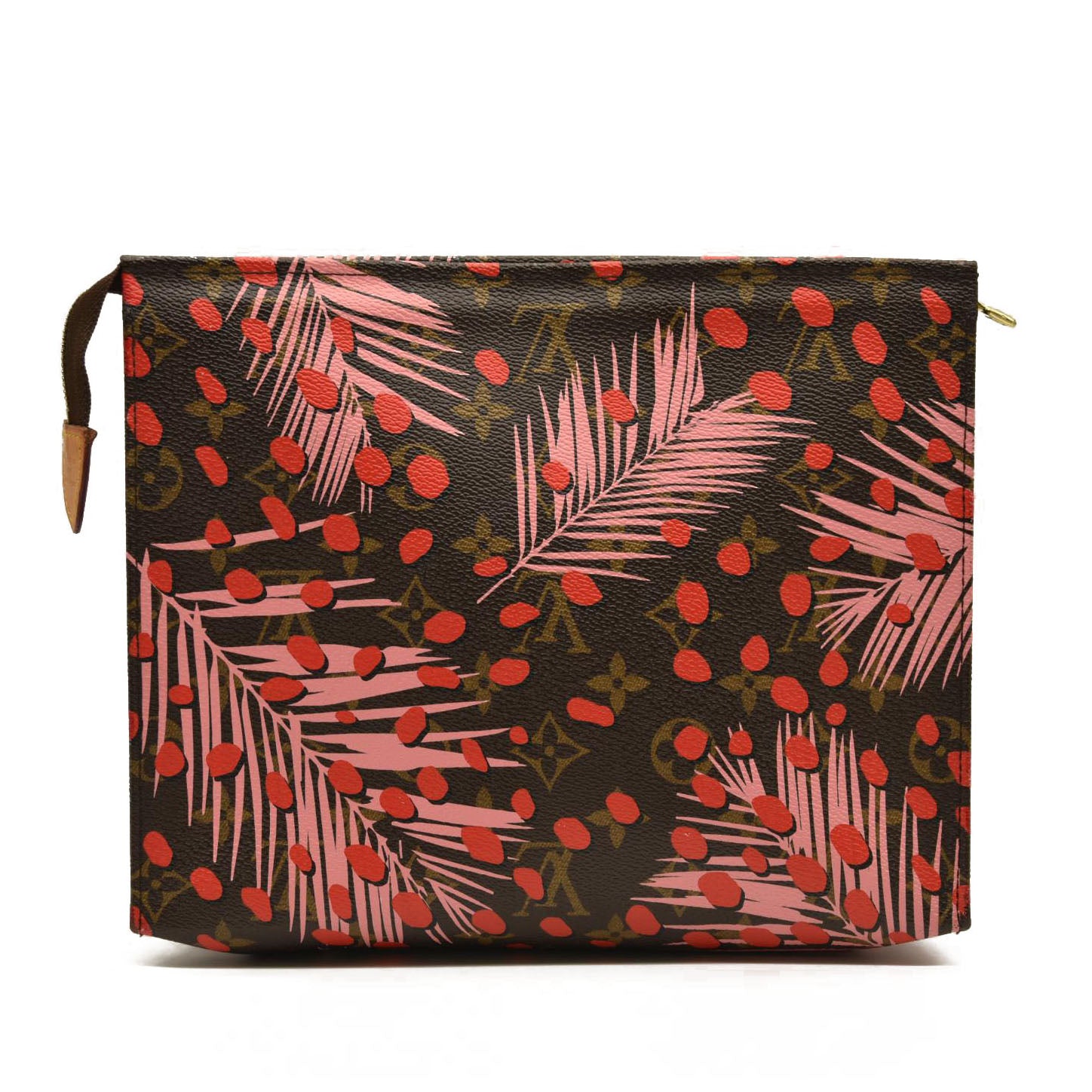 Louis Vuitton Monogram Jungle Dots Toiletry Pouch 26 Sugar Pink Poppy ...
